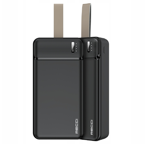 Recci Burton Power Bank With Dual USB-A Output 30000 mAh - iCase – iCase Stores