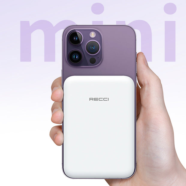 Recci Magnetic Wireless Charging Power Bank Dual Port 10000mAh - iCase – iCase Stores