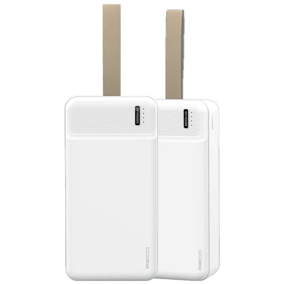 Recci Burton Power Bank With Dual USB-A Output 30000 mAh - iCase – iCase Stores