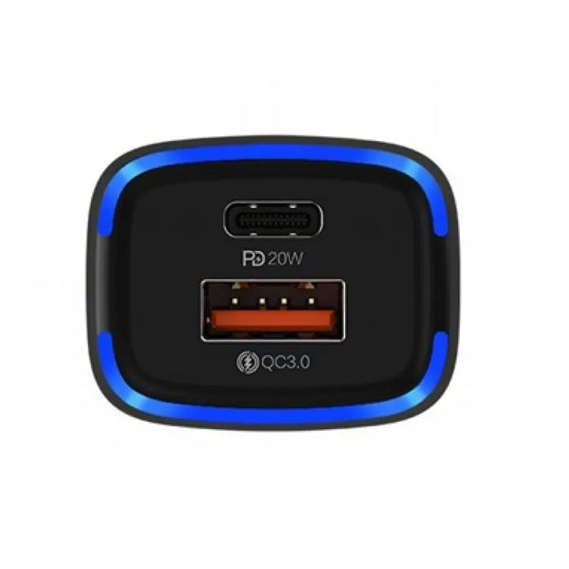 Recci Car Charger PD 20W Led Light - iCase Stores