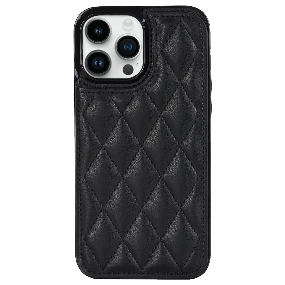 Luxury Quilted Leather Phone Case – Stylish & Protective | iCase Stores