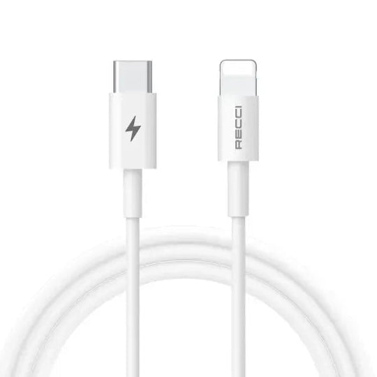 Recci Shark PD Type-C to Lightning Cable 30W | Fast Charging 1.5M ...