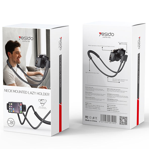 Yesido Neck Mounted Lazy Holder | iCase Stores
