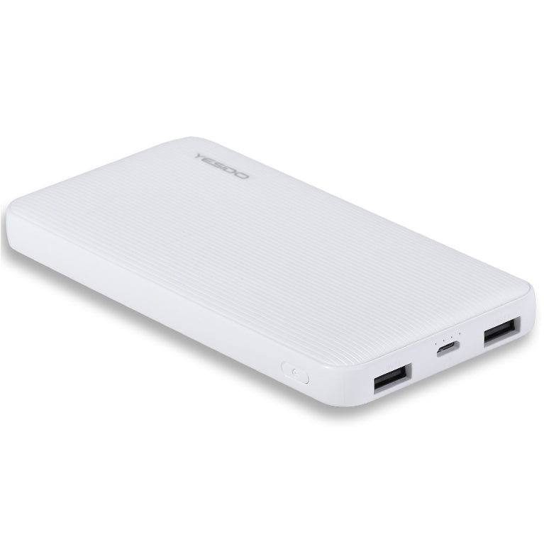 Yesido power Bank With 2 USB 10000mAh - iCase Stores
