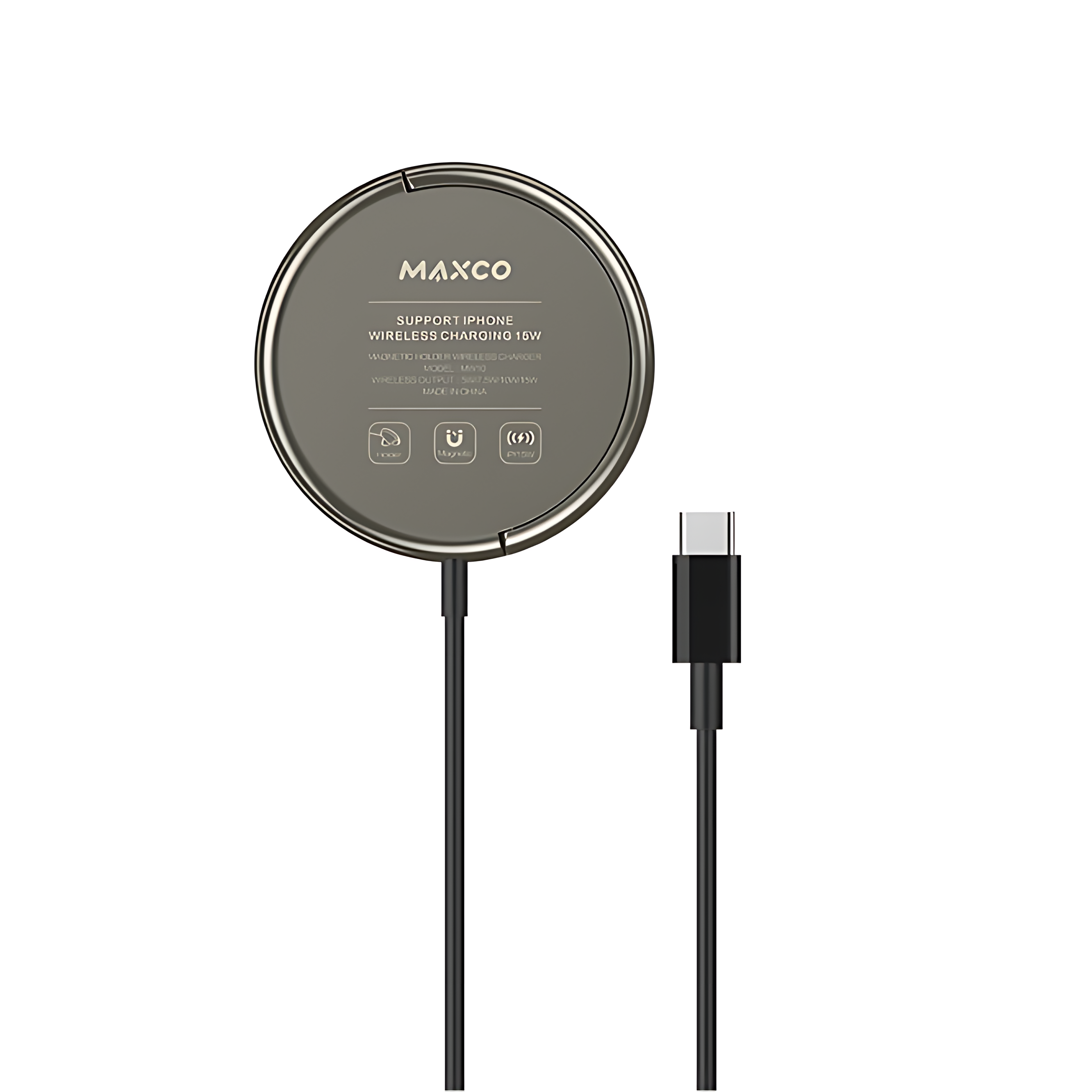 Maxco 15W Wireless Charger | Magnetic Fast Charging Pad | iCase Stores