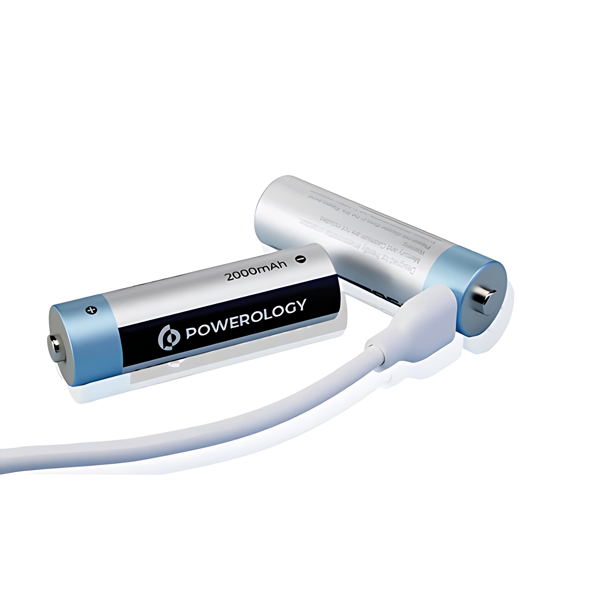 Powerology USB-C Rechargeable Lithium-Ion Battery 2000mAh (4pc pack ...