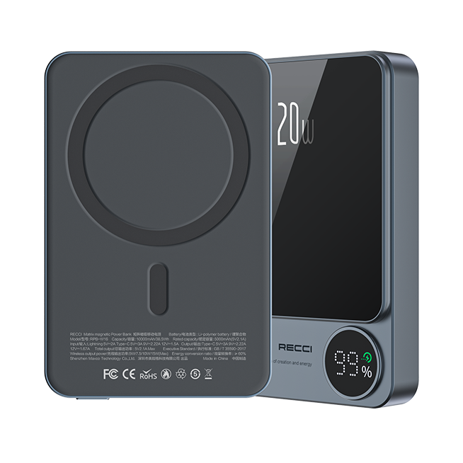 Recci Matrix MagSafe Battery Pack Magnetic Wireless Power Bank – iCase Stores