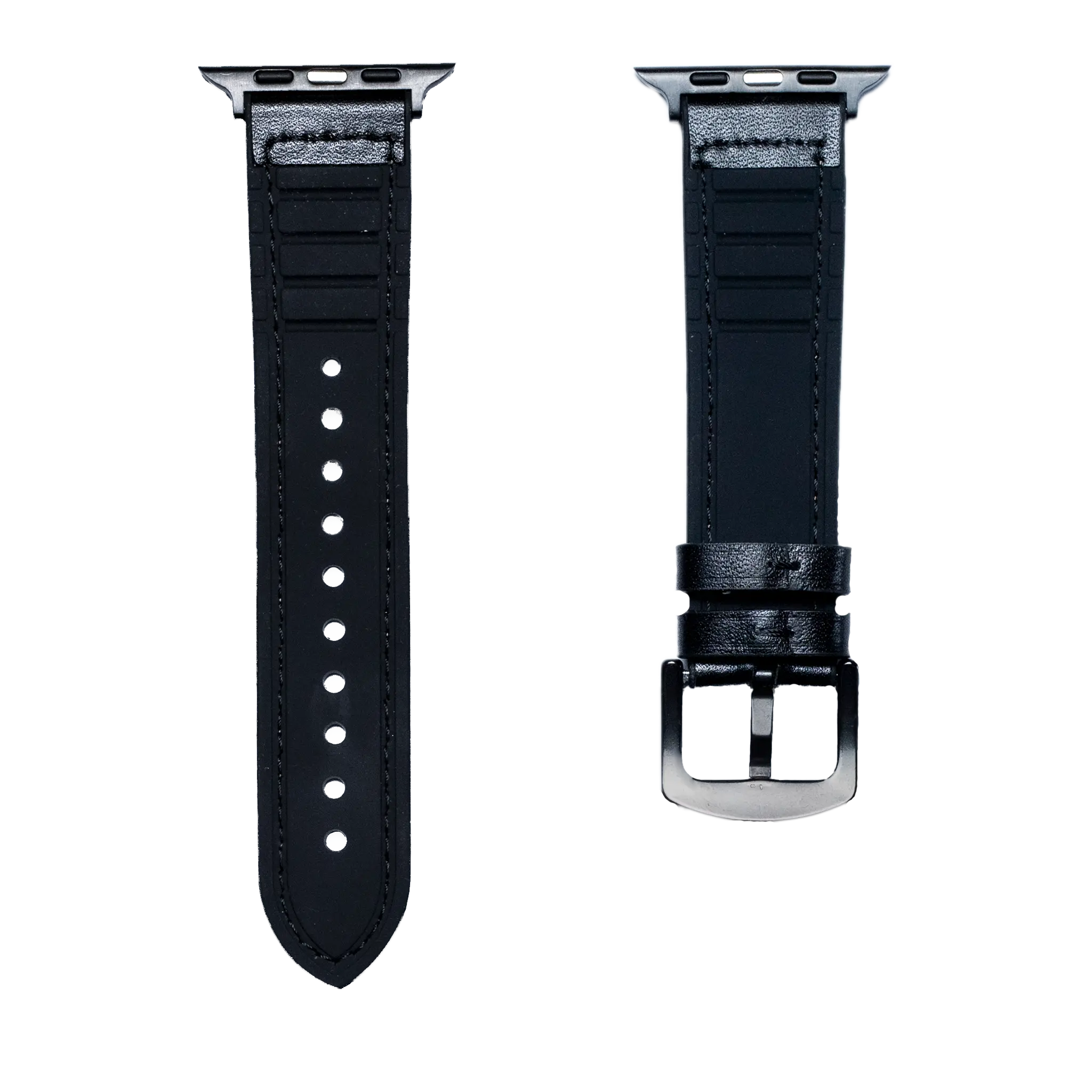 Rubber Leather Band For Apple Watch - iCase Stores