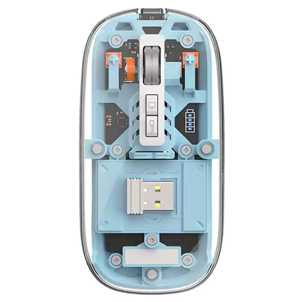 Space Capsule Wireless Mouse | Crystal Transparent Design | iCase Stores