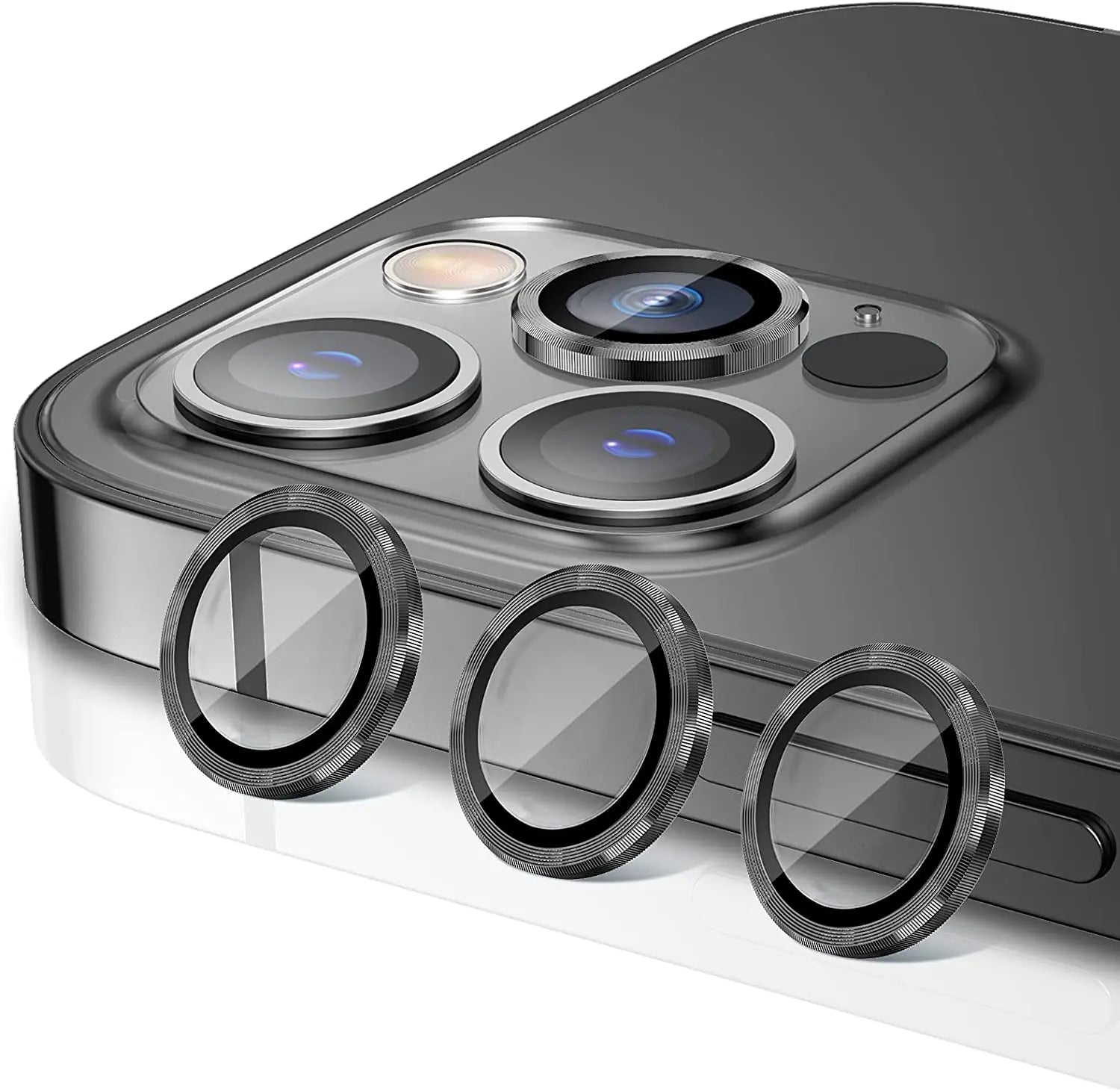 iPhone Camera Lens Protector - HD Clarity & Night Flash Protection ...