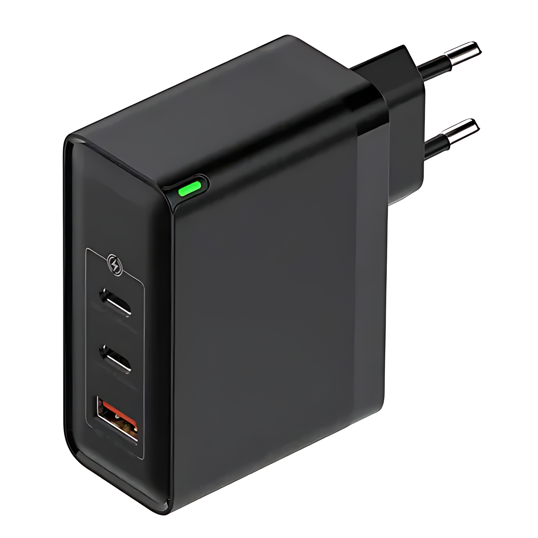 Maxco GaN Fast Charger PD 100W 3-Ports EU Plug | iCase Stores USB-C ...