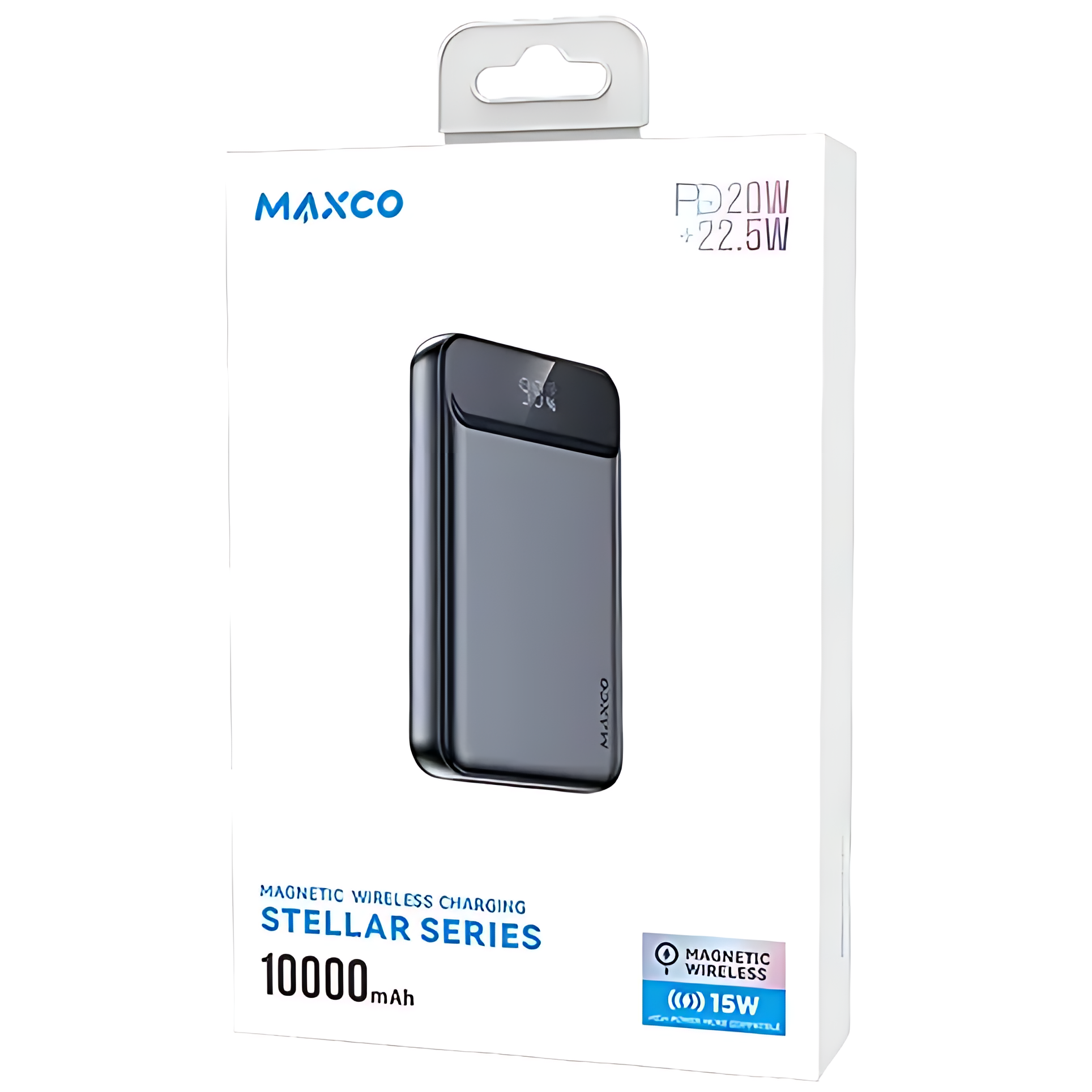 Maxco Stellar Series Magnetic Wireless Charging Power Bank 10000mAh ...