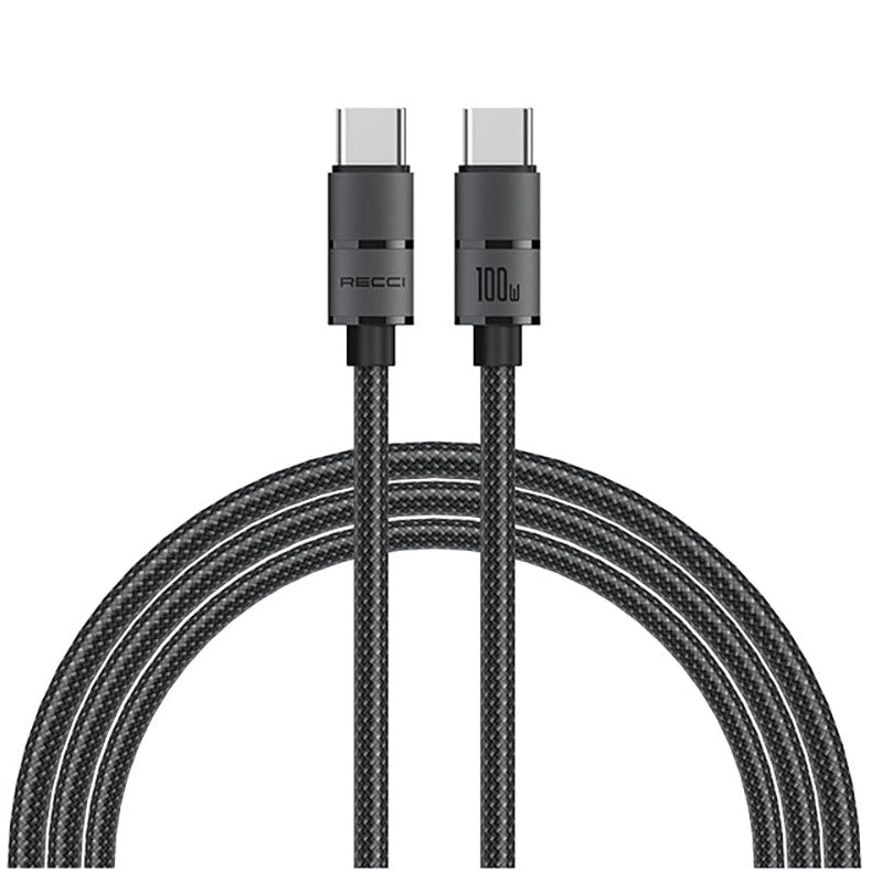 Recci RS12CC Warrior Series Type-C to Type-C Cable 100W | PD Fast ...
