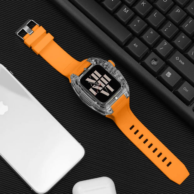Luxury Modification Kit & Transparent Case for Apple Watch - iCase ...