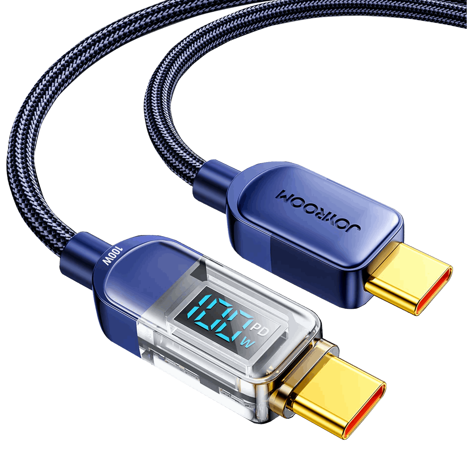 100W Digital Display Fast Charging Data 1.2m Type-C to Type-C – iCase ...